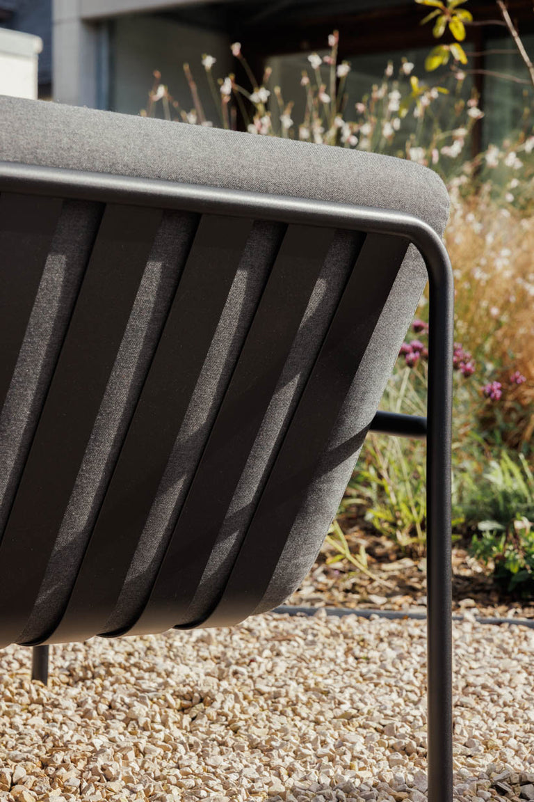 Outdoor Lounge-Sessel DIEGO aus hochwertigem Edelstahl