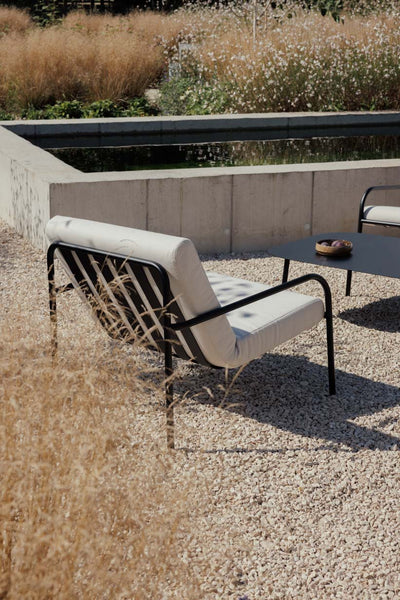 Outdoor Lounge-Sessel DIEGO aus hochwertigem Edelstahl
